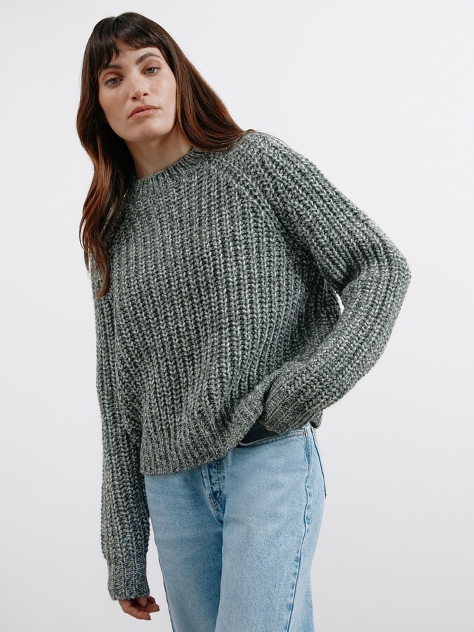 Albaray Chunky Rib Wool Blend Jumper - ShopStyle Turtleneck Knitwear