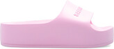 Balenciaga ‘Chunky’ Platform Slides - Pink - ShopStyle