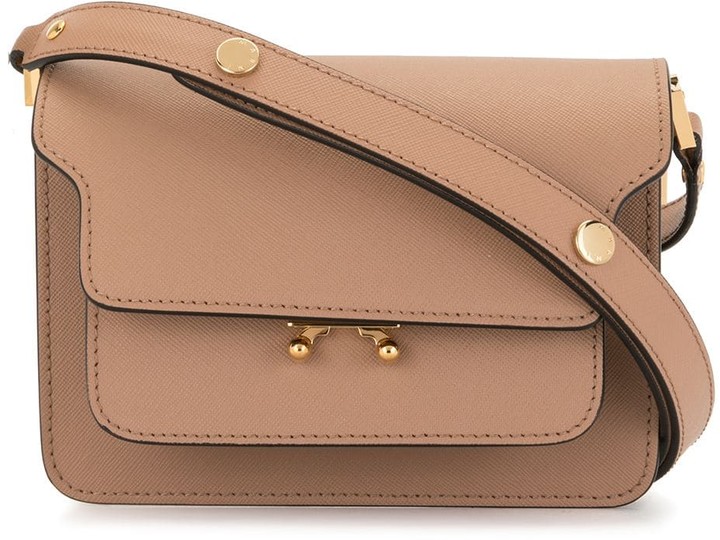Marni mini Trunk crossbody bag - ShopStyle