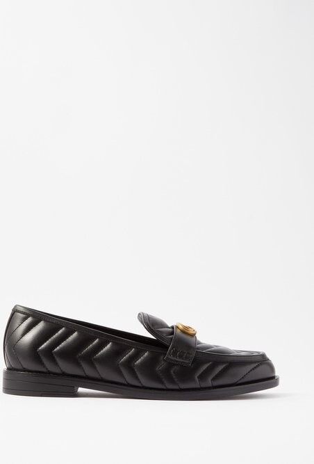 Gucci Marmont Quilted Leather Loafers - ShopStyle