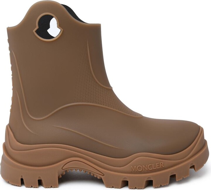 Moncler 'misty' Black Pvc Rain Boots - ShopStyle