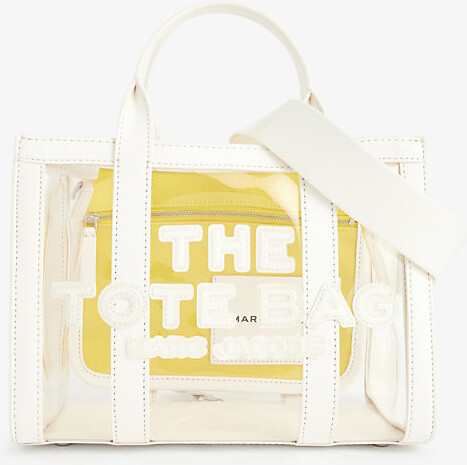 Marc Jacobs Womens White the Small Tote Pvc Bag - ShopStyle