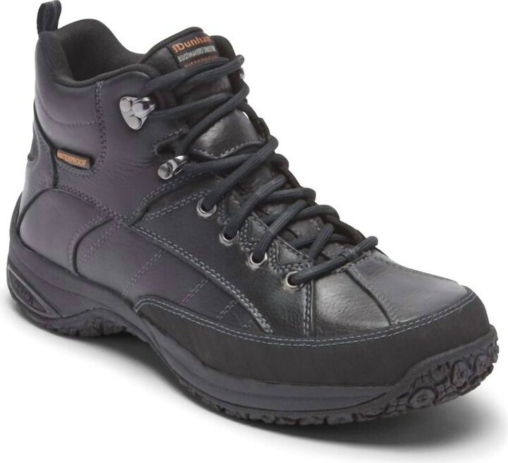 Dunham Men's Lawrence Mid Waterproof Boot In Black - ShopStyle