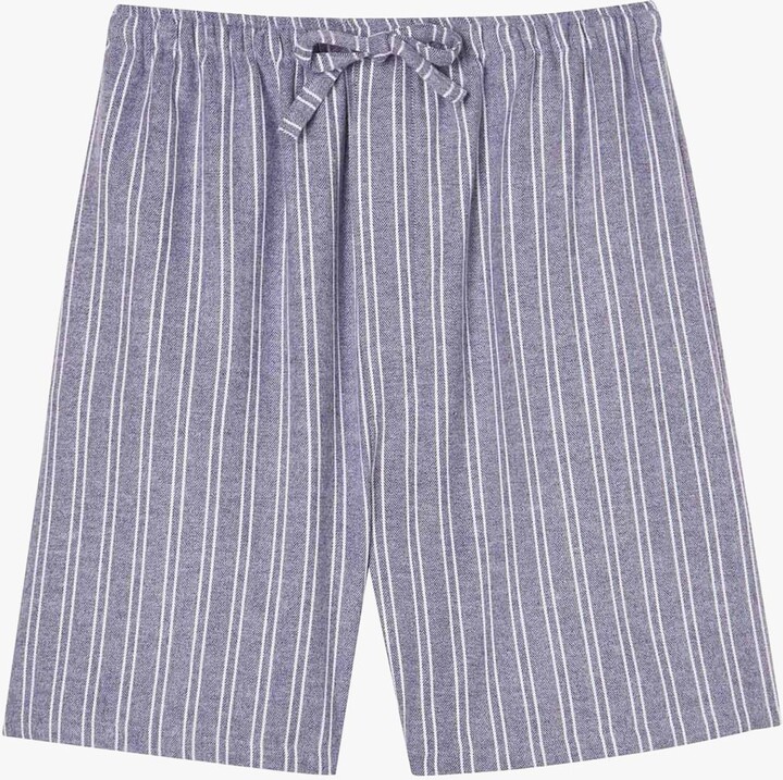 British Boxers Brushed Cotton Lounge Shorts - ShopStyle Pyjamas