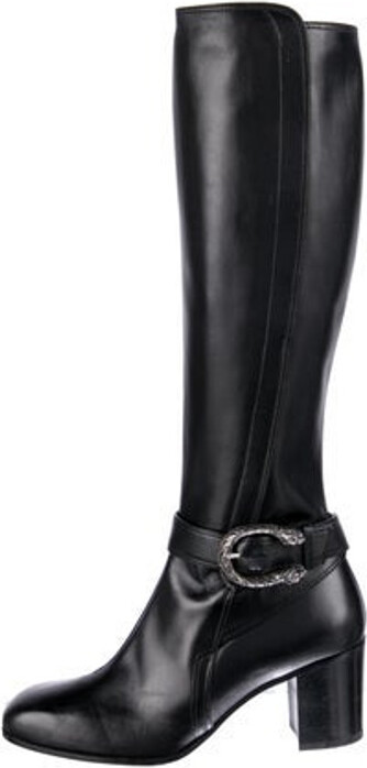Gucci Knee High Boots - ShopStyle