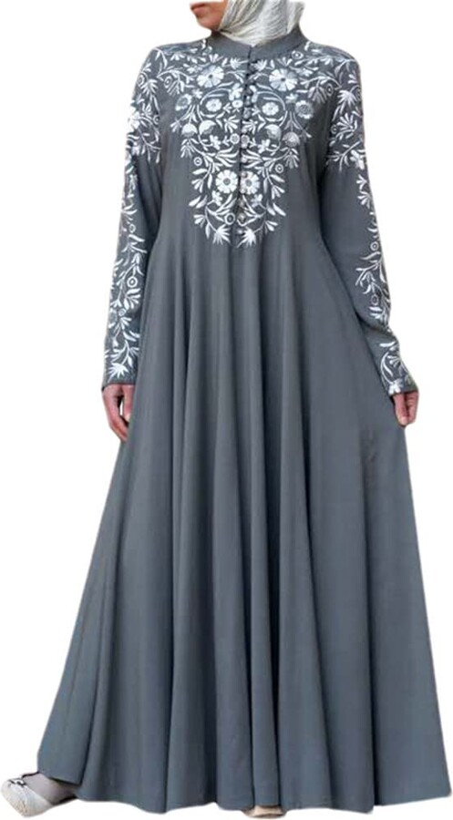 Youllyuu Plus Size Arab Abaya Turkey Muslim Hijab Dress Islam Dresses Abayas Women Caftan Robe ...