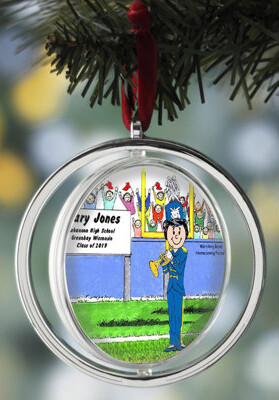 Printed Perfection Personalized Band, Trumpet - Female Double Sided ...