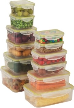 Honey-Can-Do 24 Piece Snap-Lock Food Storage - ShopStyle