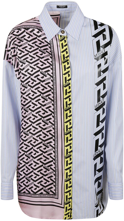 Versace Multi-print Shirt - ShopStyle Tops