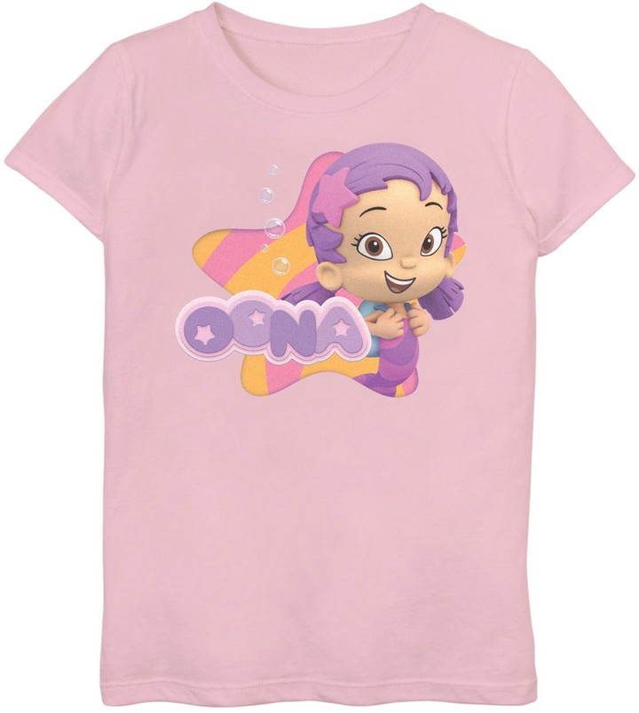 Licensed Character Girls 7-16 Bubble Guppies Oona Logo Tee - ShopStyle