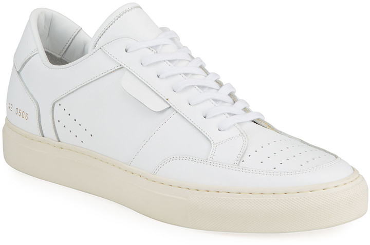 Common Projects Men's Zeus Prototype Perforated Low-Top Sneakers ...