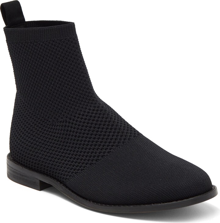 Eileen Fisher Jude Stretch Knit Bootie - ShopStyle
