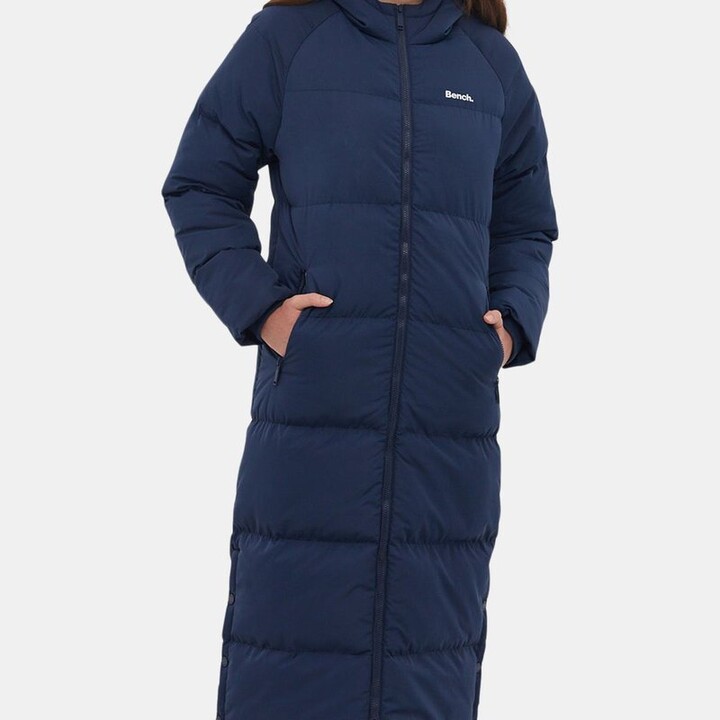 Bench DNA Womens Ryner Maxi Hooded Puffer Jacket - ShopStyle