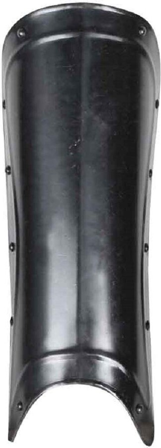 ANTIQUE NAUTICALS Blackened Georg Greaves Medieval Leg Guard Plate ...