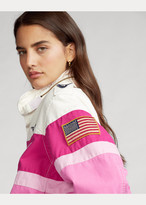 Ralph Lauren Pink Pony Cotton Canvas Bomber Jacket - ShopStyle