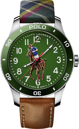 Polo Ralph Lauren Polo Watch Green Dial - ShopStyle