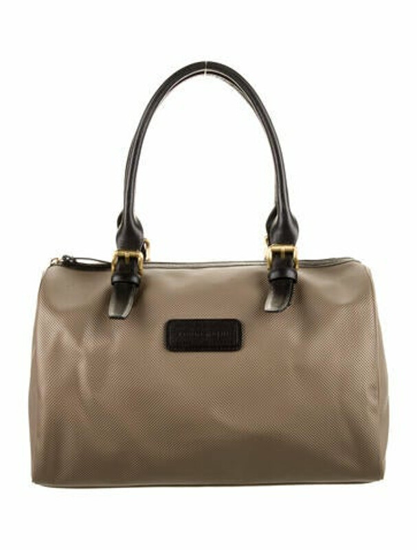 Longchamp Leather-Trimmed Handle Bag - ShopStyle