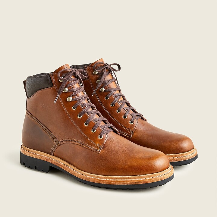 J.Crew Kenton work boots in Chromexcel® leather - ShopStyle