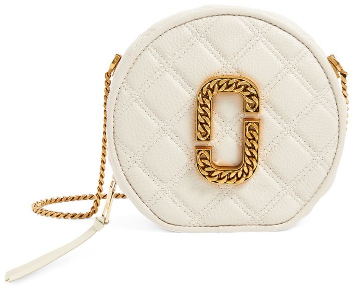 Marc Jacobs The Leather Round Status Bag - ShopStyle