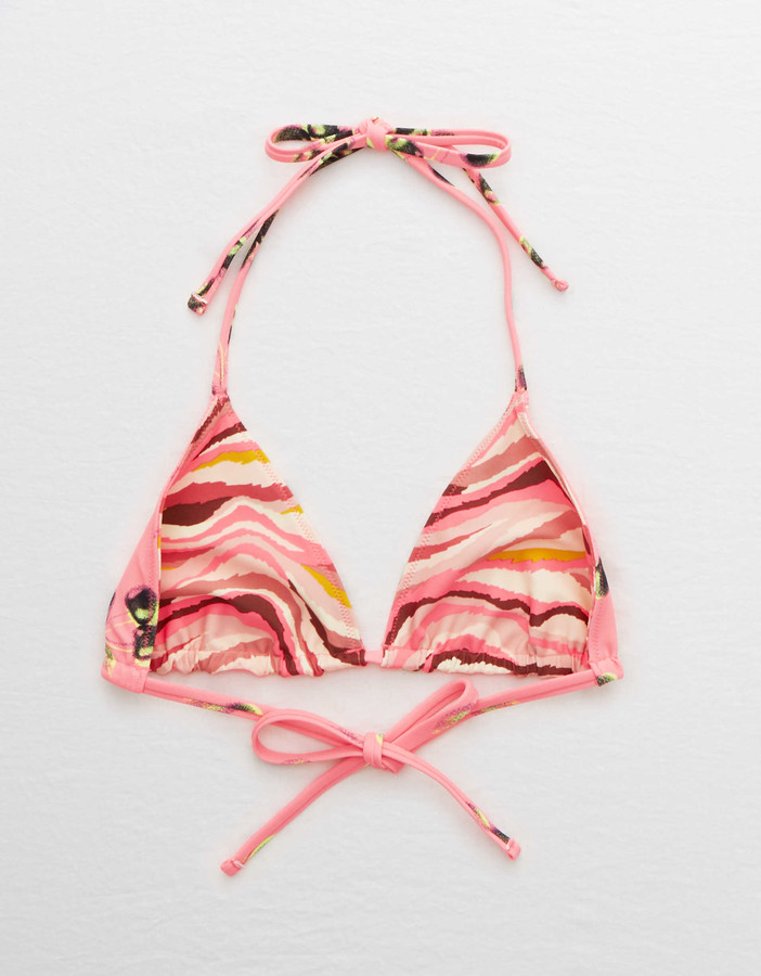 aerie Inside or Out Triangle Bikini Top - ShopStyle Teen Girls' Swimwear