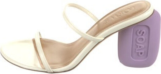 Loewe Leather Slides - ShopStyle