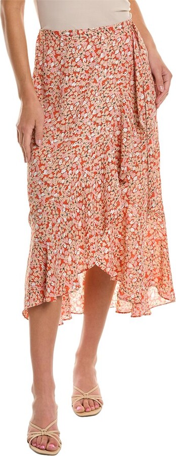 Max Studio Ruffle Maxi Skirt - ShopStyle