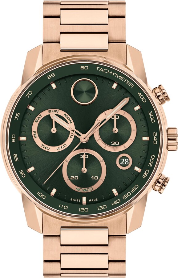 Movado Bold Verso Men's Sport Watch - Swiss Quartz Chronograph Movement ...