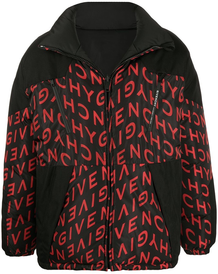 Givenchy Reversible Logo-Print Puffer Jacket - ShopStyle Outerwear