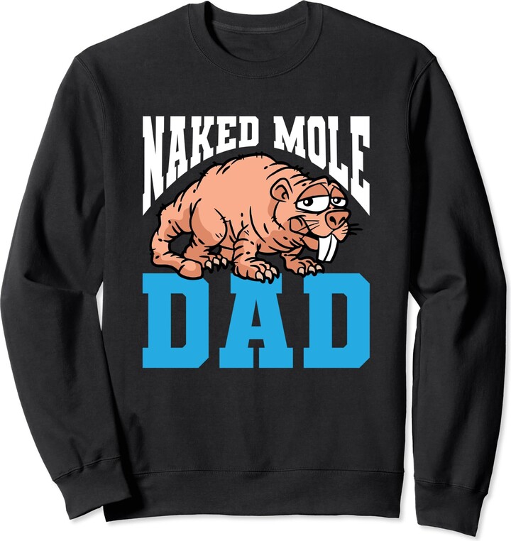 Hilarious Weird Animals Funny Naked Mole Rat Gifts Naked Mole Dad ...