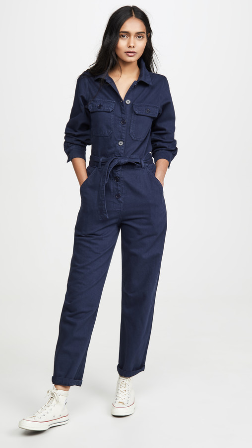 Reformation Kendall Boiler Suit Jumpsuit - ShopStyle Relaxed Jeans