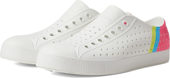 Native Jefferson Sugarlite Block (Shell White/Shell White/Dazzle Maria Celery Block) Shoes ...