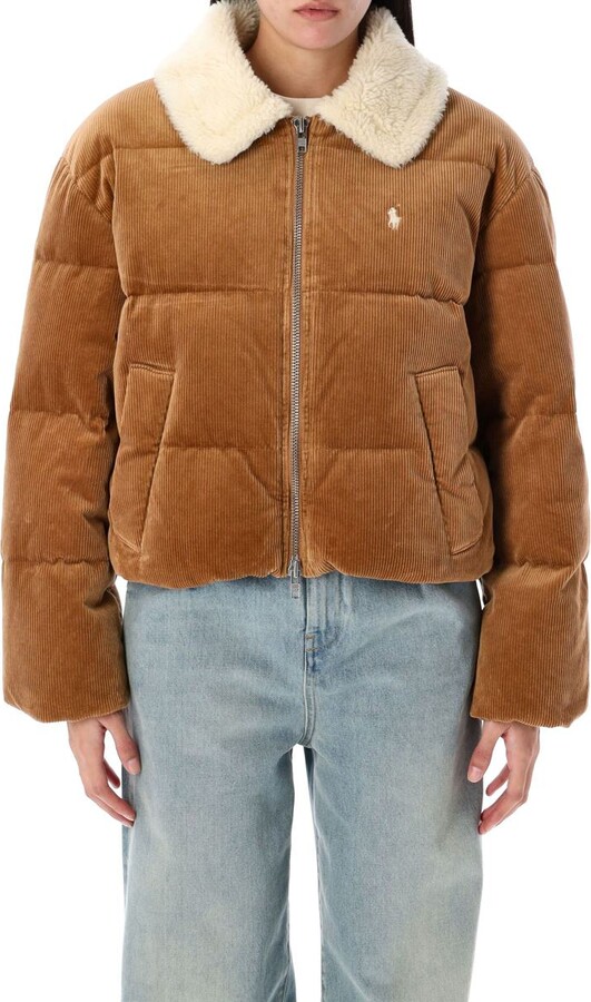 Polo Ralph Lauren Quilted Corduroy Down Jacket - ShopStyle
