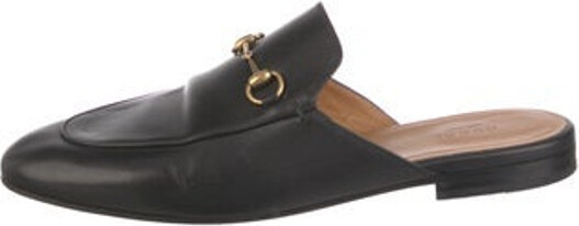 Gucci Leather Mules - ShopStyle