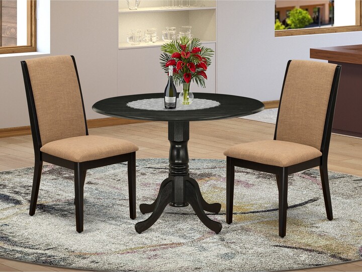 East West Furniture LLC East West Furniture 3-Piece Kitchen Set ...