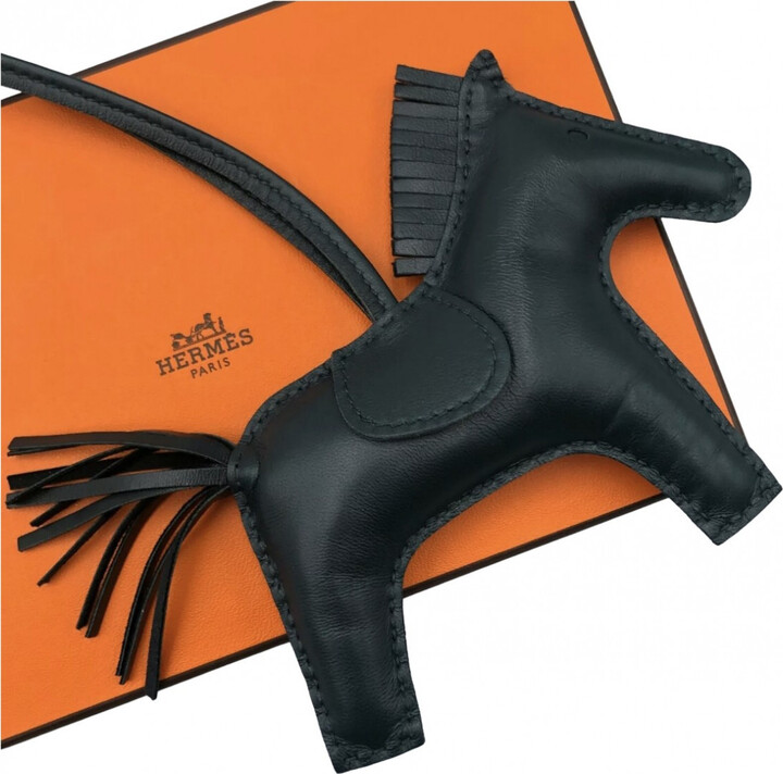 Hermes Rodeo leather bag charm - ShopStyle