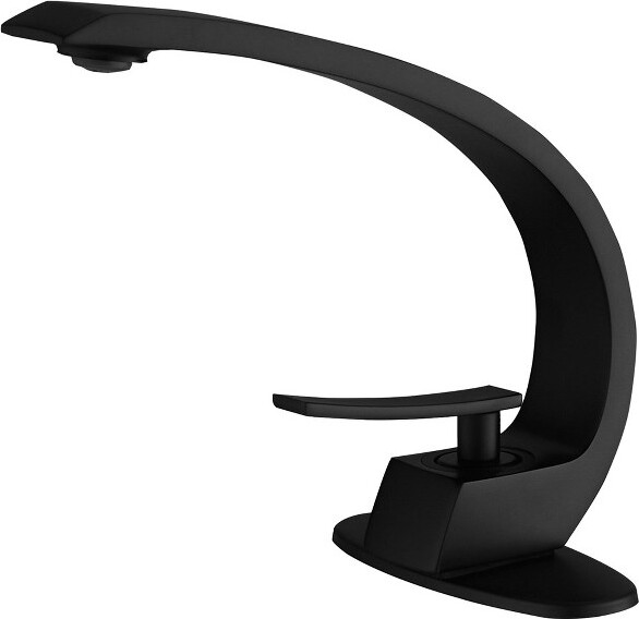 BWE Single Hole Single-Handle Bathroom Faucet in Matte Black - ShopStyle