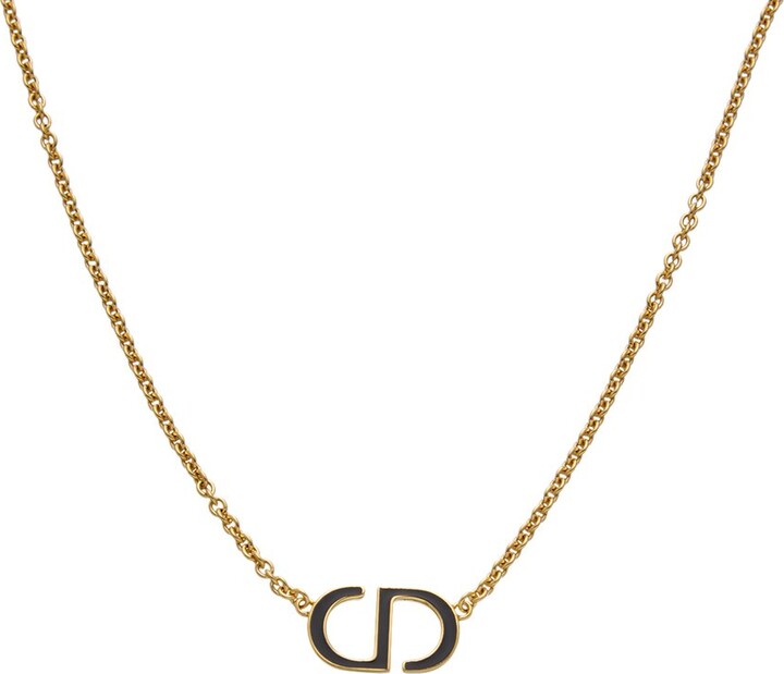 Christian Dior Logo Necklace - ShopStyle Charms