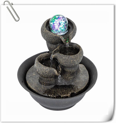 Dakota Fields Tabletop Fountain Small Relaxation Waterfall Fountain ...