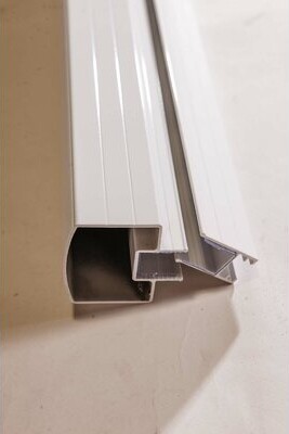 Vista Railing Systems Inc 3.5 ft. H x 8 ft. W Vista Aluminum Metal ...
