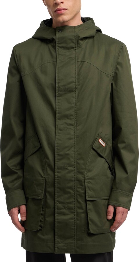 Hunter Men's Downing Coated Rain Jacket - ShopStyle