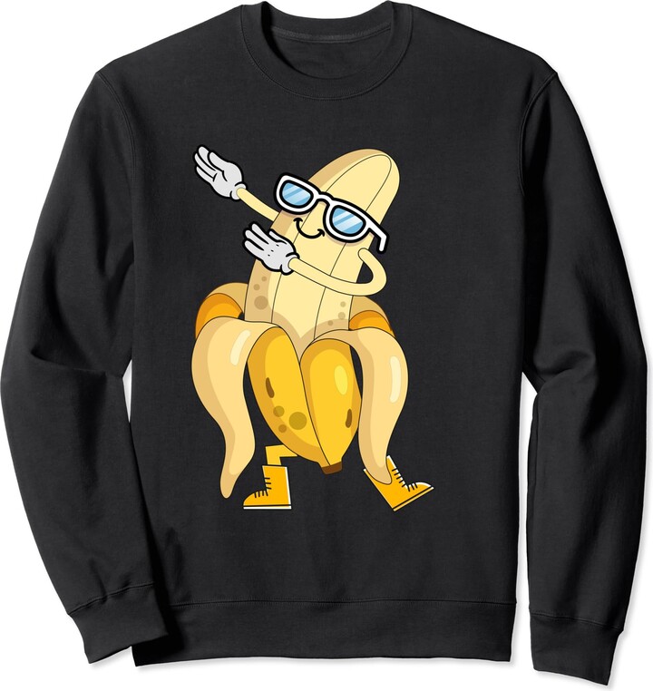 Funny Dabbing Banana Dab dancing fruit Kawaii Dabbing Banana Cool Dab ...