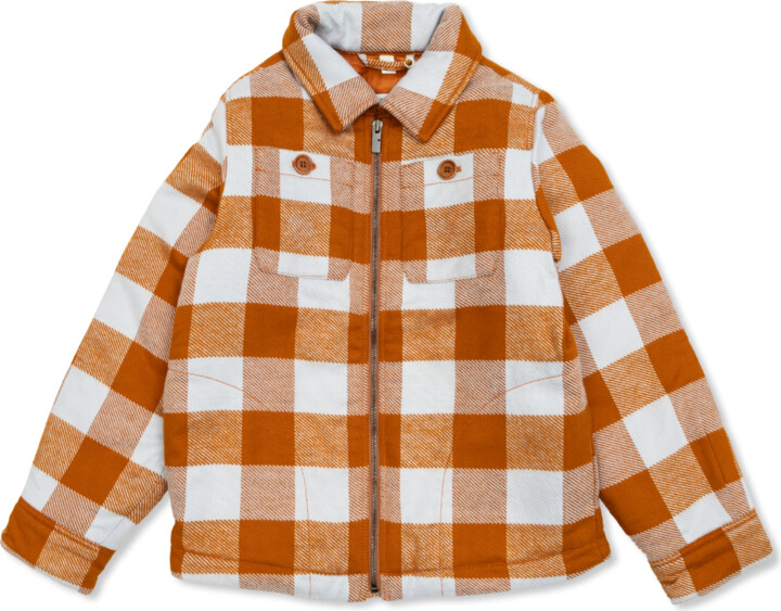 Burberry Children Jacket With Check Pattern, , - ShopStyle