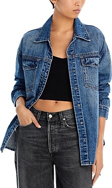 Pistola Denim Mandy Oversized Denim Shacket - ShopStyle