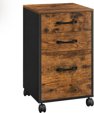 17 Stories File Cabinet, 3 Drawers Filing Cabinet For Home Office, With ...