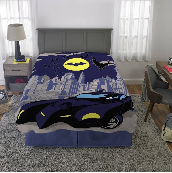 Warner Bros. Batman Batmobile Zoom Blanket - ShopStyle Throws