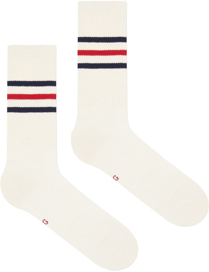 Gucci Three-Stripe Ankle Socks - ShopStyle