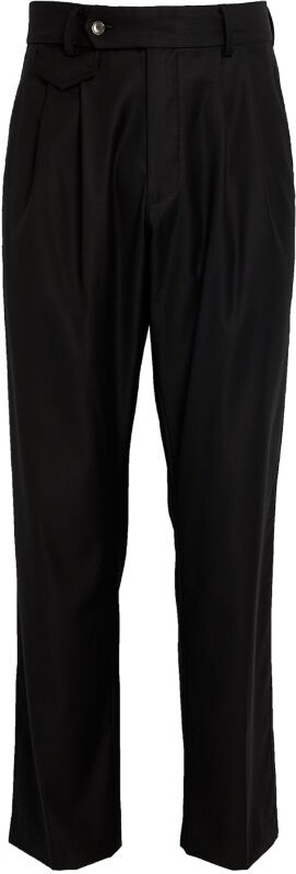 clothsurgeon x Harrods Wool Tuxedo Trousers - ShopStyle