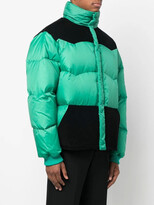 Marni Colour-Block Feather-Down Jacket - ShopStyle Down & Puffer Coats