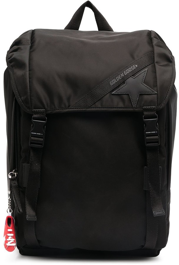 Golden Goose Logo Patch Backpack - ShopStyle