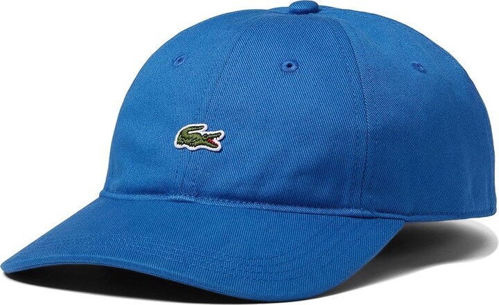 Lacoste Solid Mini Crop Cap (Kingdom) Caps - ShopStyle Hats